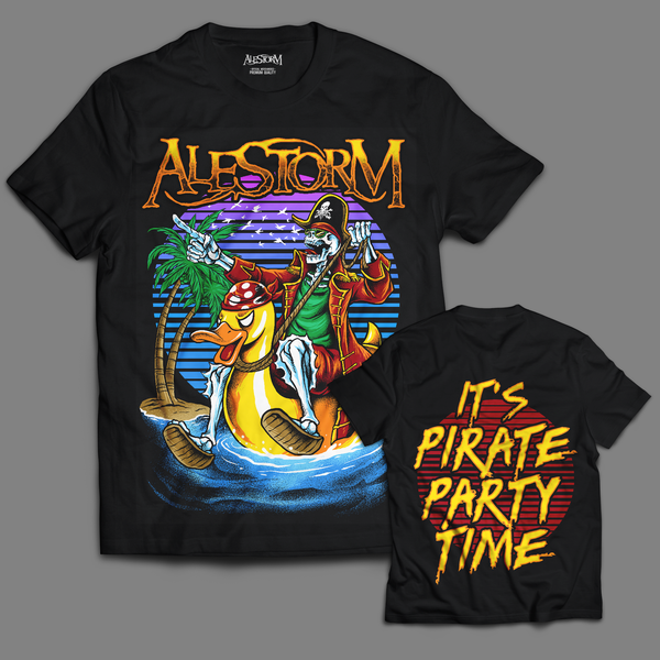'P.A.R.T.Y.' T-Shirt – Alestorm Official Merchandise